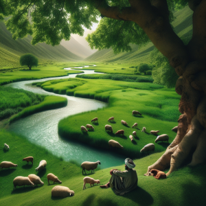 “Finding Peace in Green Pastures: A Deep Dive into Psalms 23:2” - Study ...